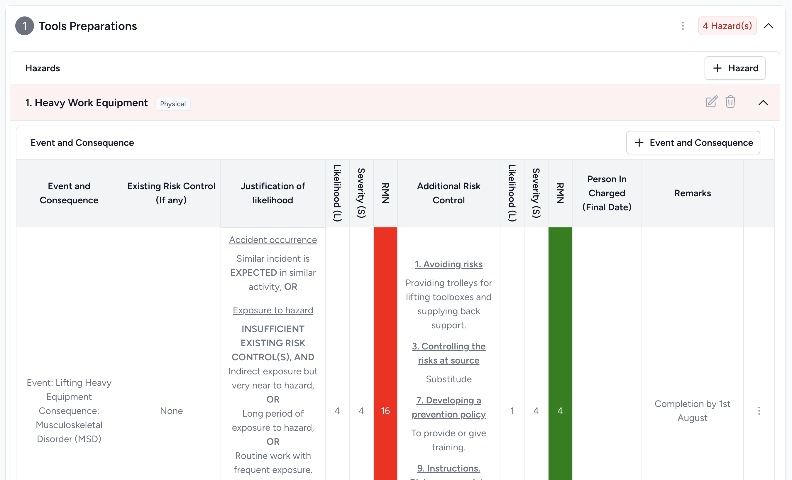 Safety & Hazard Management System